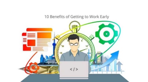 10 Benefits of Getting to Work Early – Oddy uniwraps