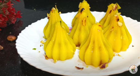 Steamed Rasmalai Modak Recipe - Oddy uniwraps