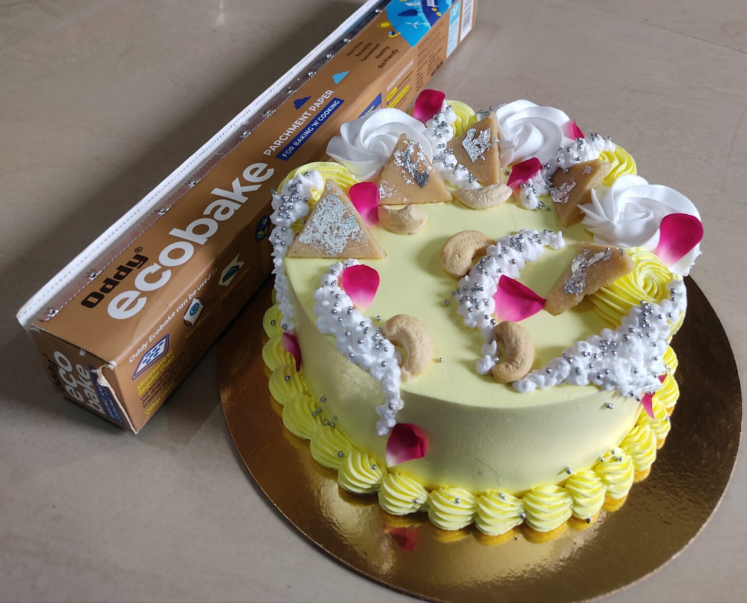 Perfect 1/2 kg Kaju Katli Cake Recipe – Oddy uniwraps