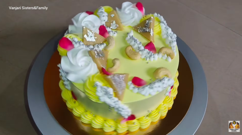 Perfect 1/2 kg Kaju Katli Cake Recipe - Oddy uniwraps