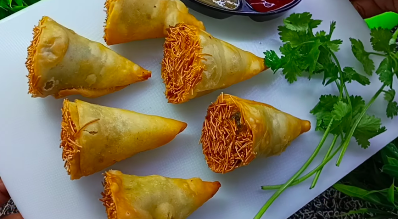 Cone Samosa – Oddy uniwraps