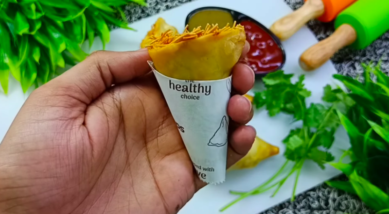 Cone Samosa – Oddy uniwraps